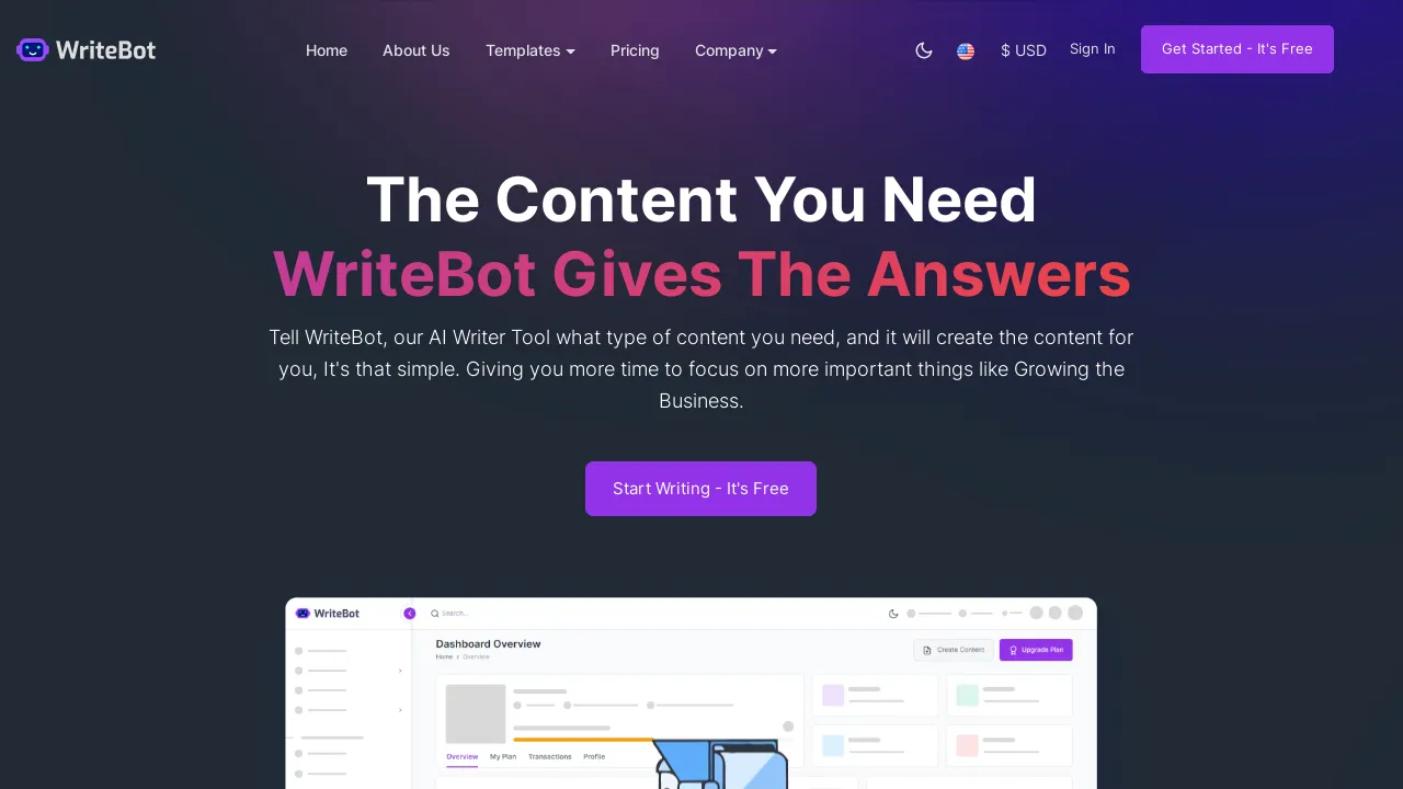 WriteBot AI - BestofAI